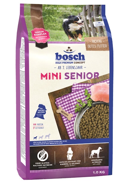 bosch Mini Senior Hundetrockenfutter online kaufen